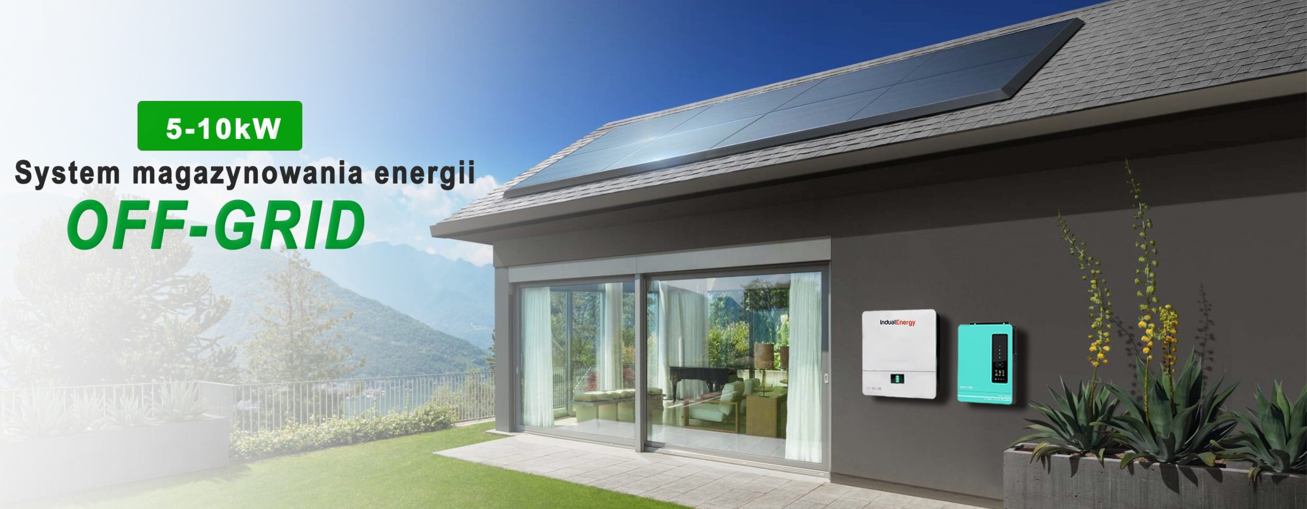 Zestaw Fotowoltaiczny off-grid 4,2 kW z magazynem energii LiFePO4 5,12 ...